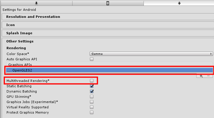 Android 工程配置 — EasyAR Sense Unity Plugin 4.2.0 文档
